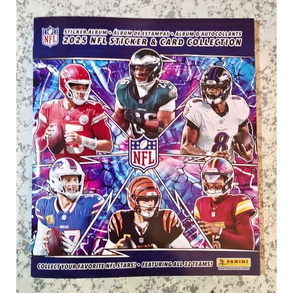 Panini | Other | 225 Panini Nfl Sticker And Card Collection Sticker ...